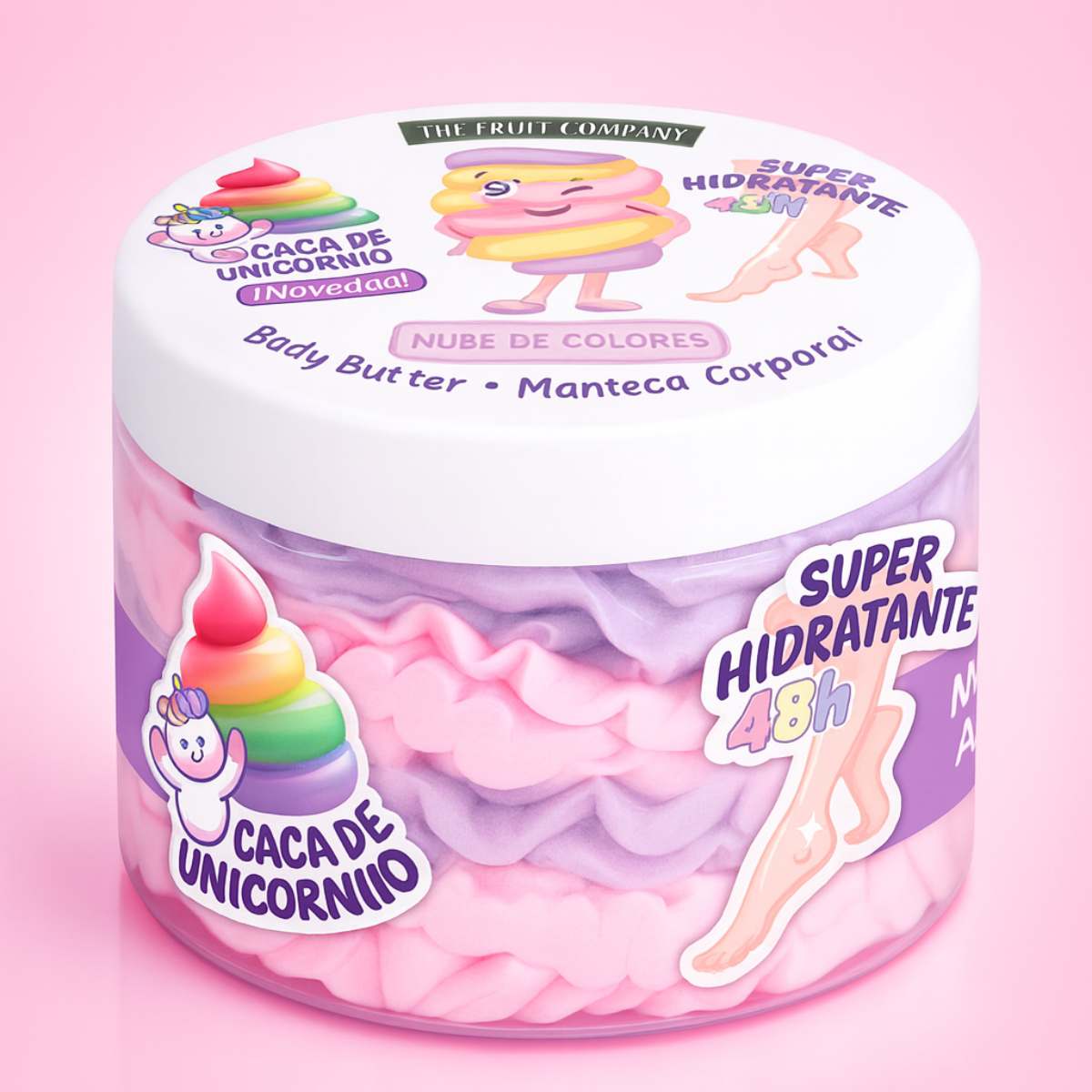 Manteca corporal Nube de Colores - The Fruit Company – Beauty Glow